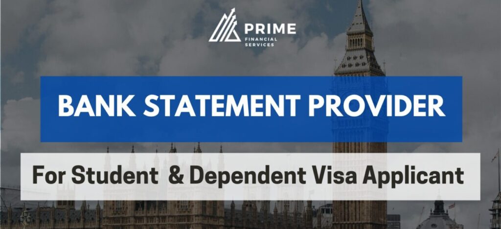 Bank Statement Provider and Investor - Prime Financial Services